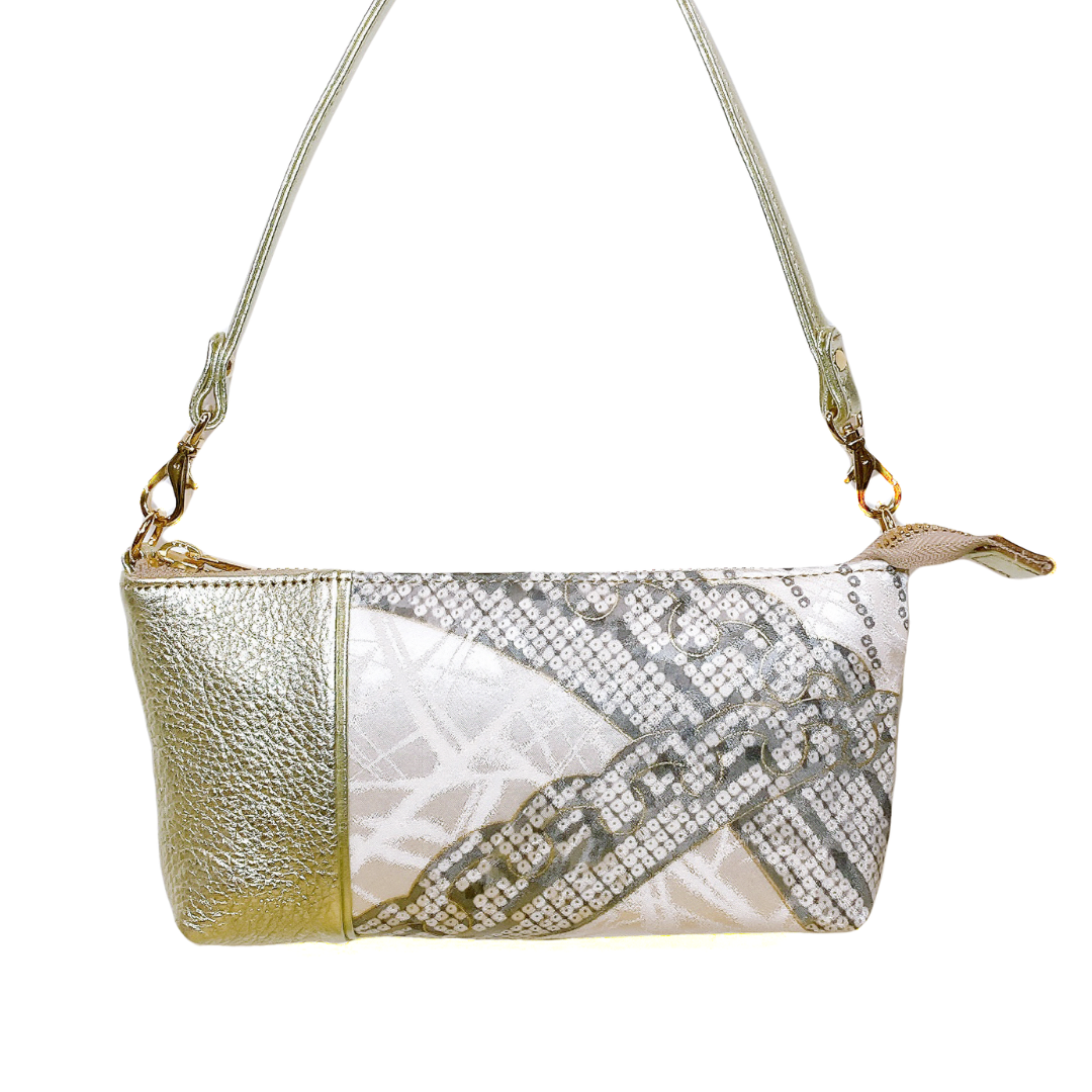 KIMONO PURSE Gold 010 – TOKYO KIMONO SHOES