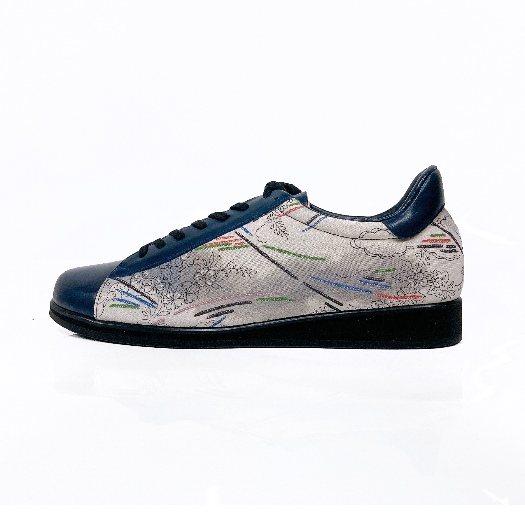 Indigo WR049K (Kimono, Navy) – TOKYO KIMONO SHOES
