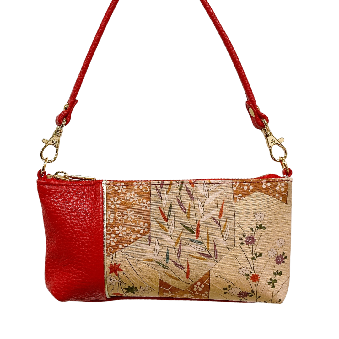 KIMONO PURSE WR Red 010 – TOKYO KIMONO SHOES