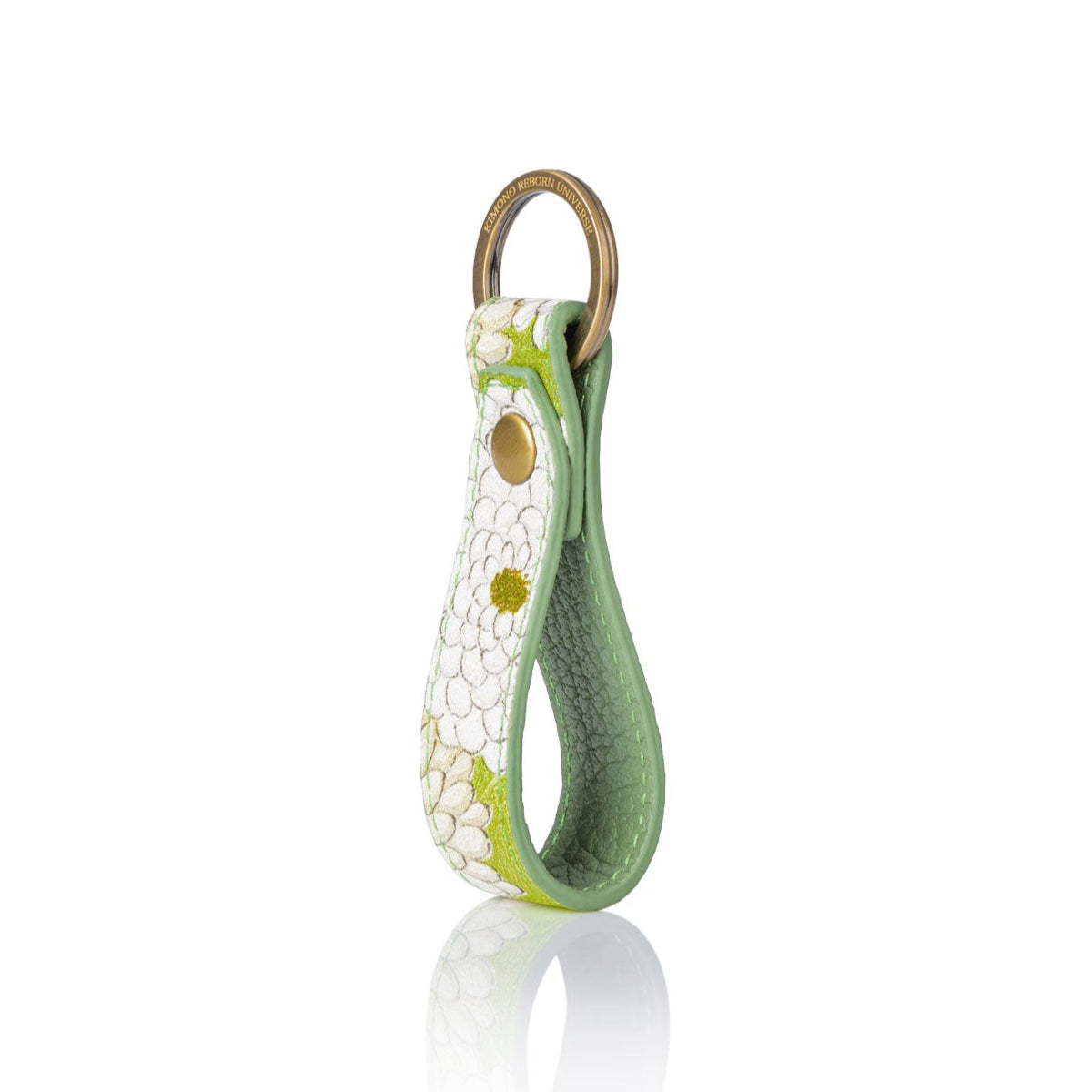 Kimono Keychain Green 001 – TOKYO KIMONO SHOES