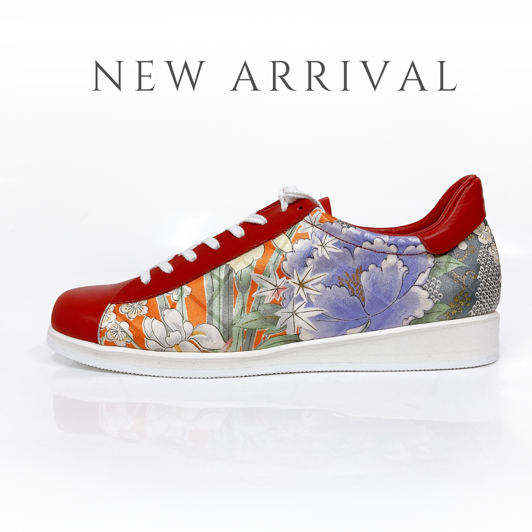 【New】Camelia031K〔Kimono,Red〕 – TOKYO KIMONO SHOES