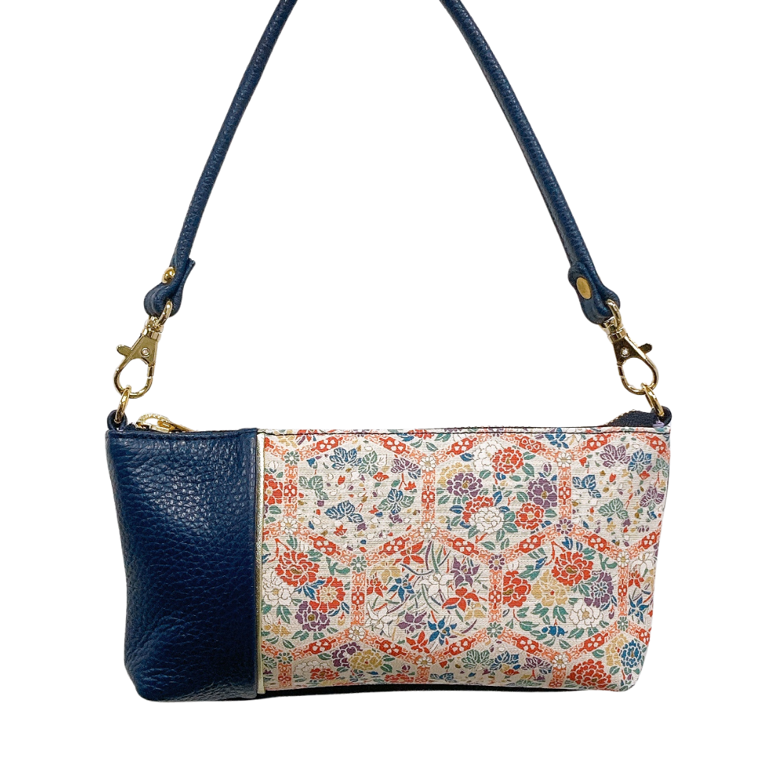 KIMONO PURSE WR Navy 010 – TOKYO KIMONO SHOES